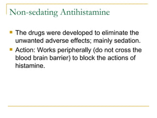 Drugs affecting respiratory system | ODP
