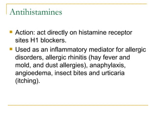 Drugs affecting respiratory system | ODP