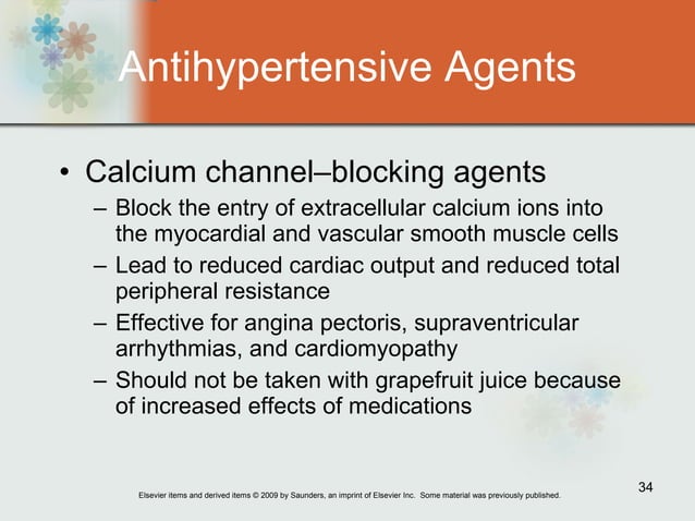 Drugs affecting the circulatory system | PPT
