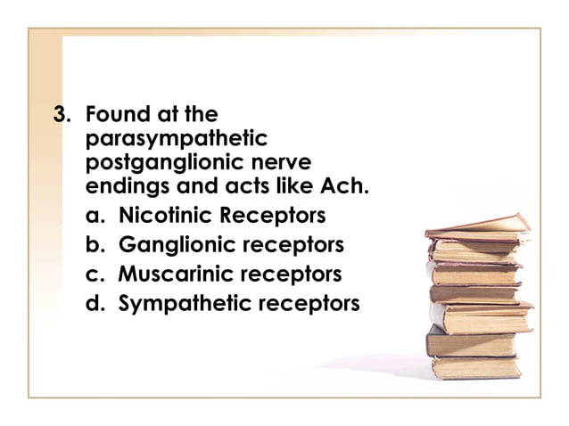 Drugs affecting the_parasympathetic_nervous_system | PPT | Brain and ...