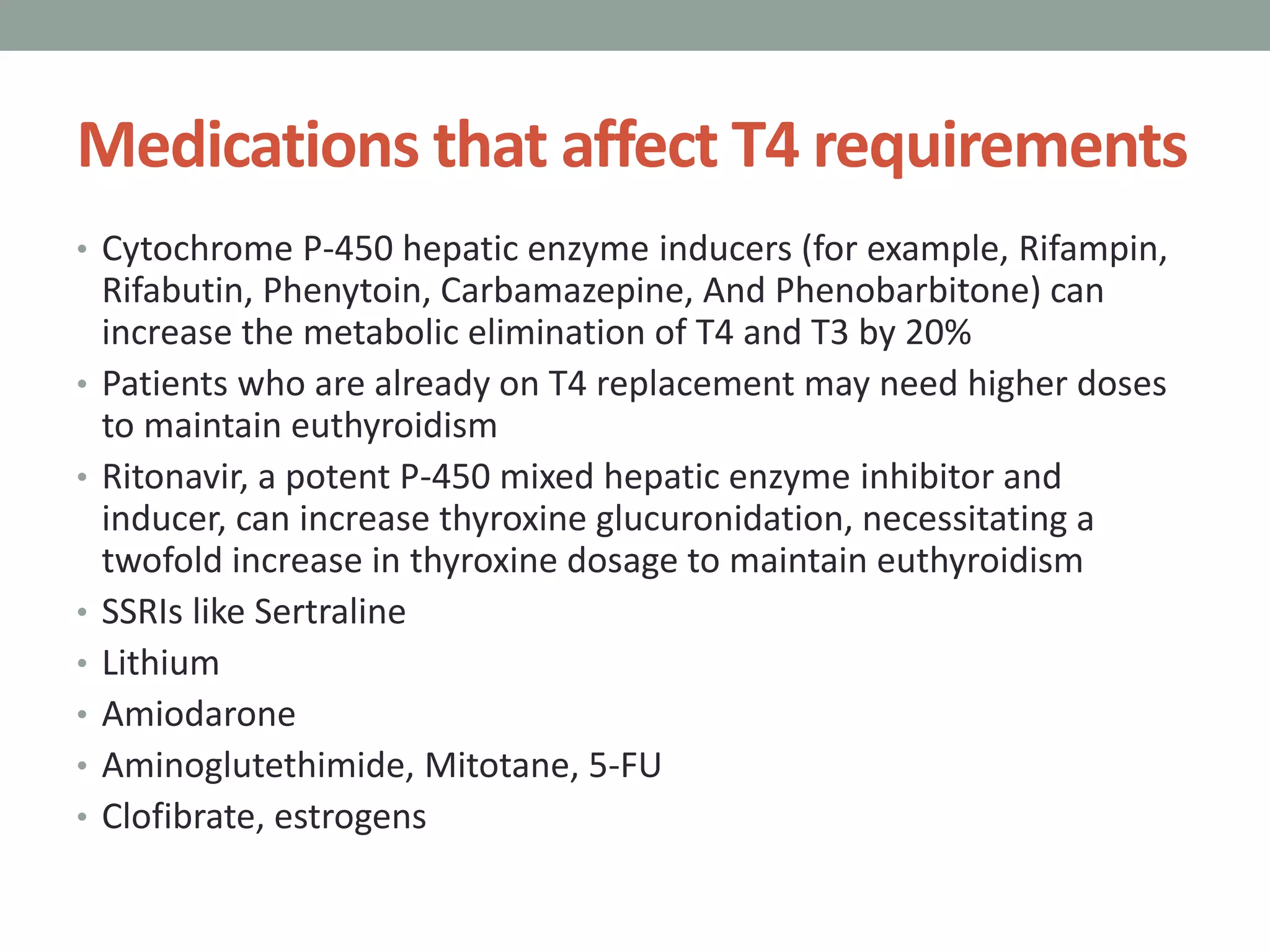 Drugs affecting thyroid function | PPTX
