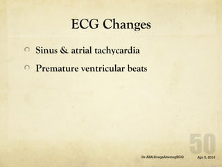 Drugs altering ecg | PPT