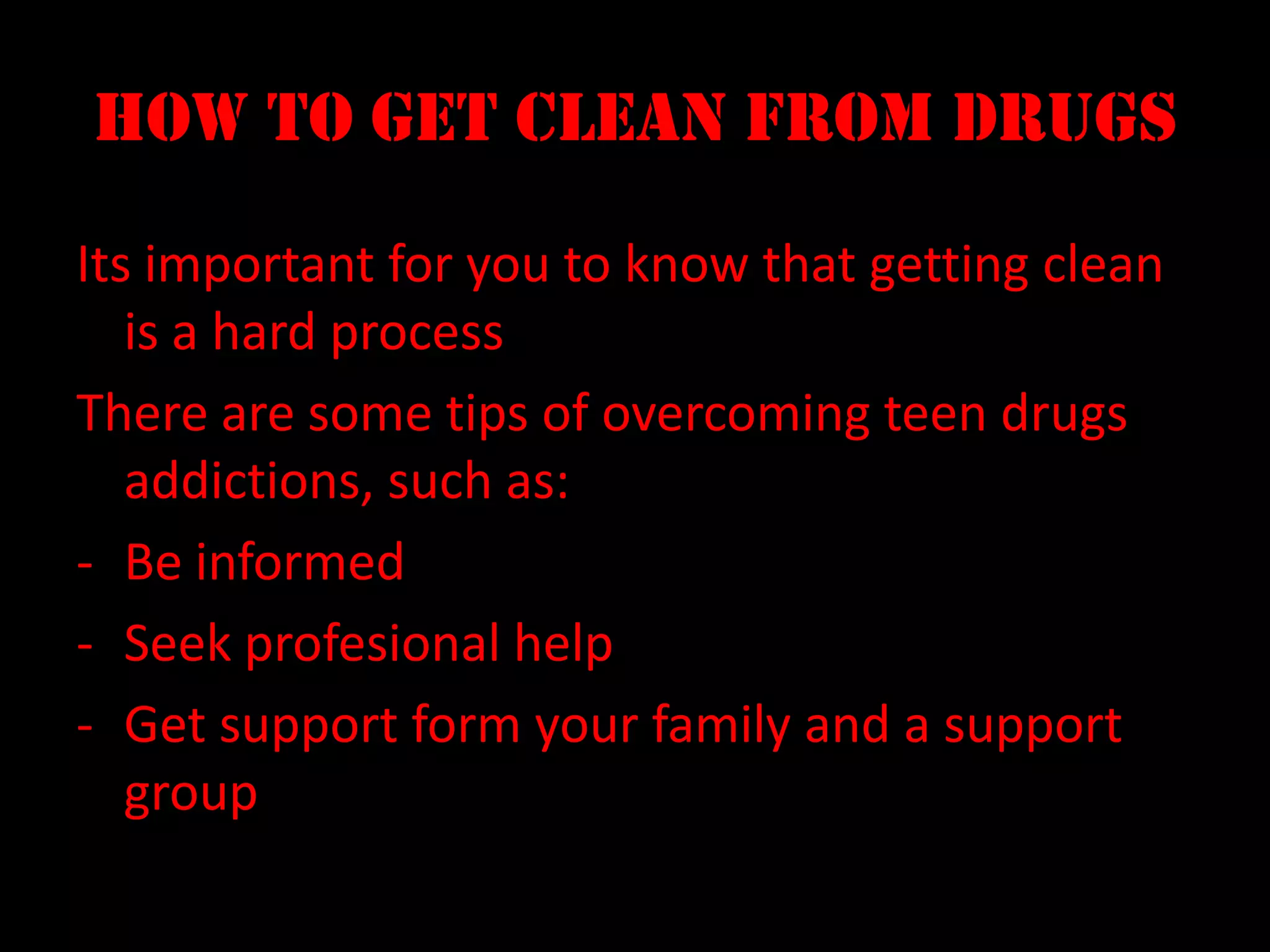Drugs and alcohol abuse | PPTX