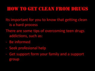 Drugs and alcohol abuse | PPT