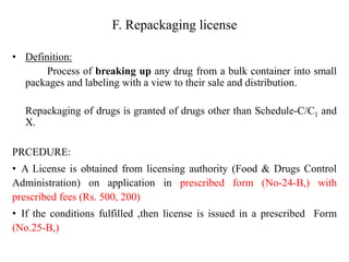 Drugs and cosmetics act 1940 and rules 1945 | PPTX