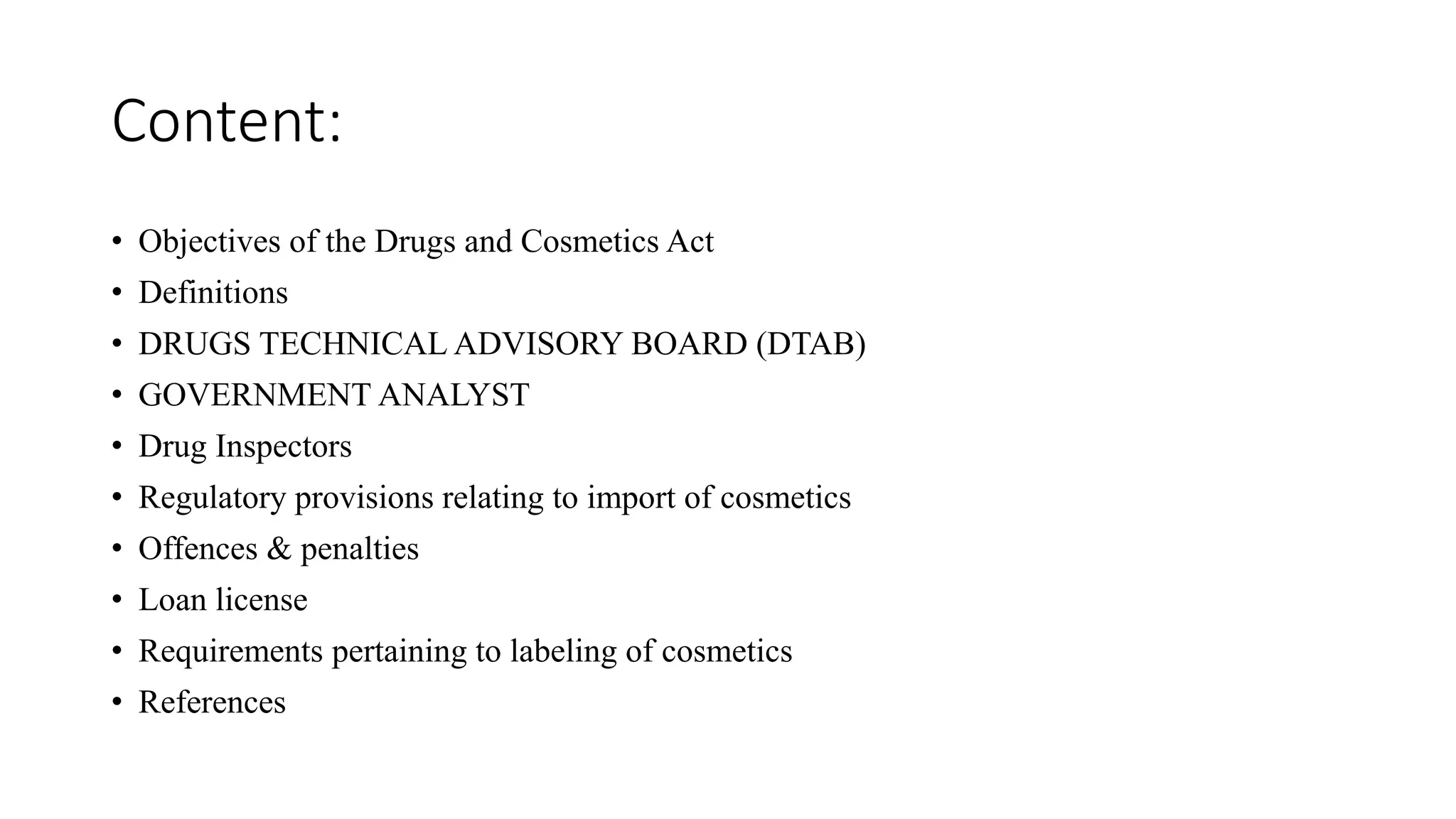 DRUGS AND COSMETICS ACT & RULES ppt.pptx