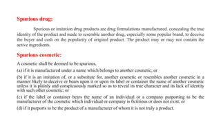 DRUGS AND COSMETICS ACT & RULES ppt.pptx