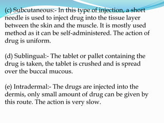 Drugs and it's classification | PPTX