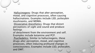 DRUGS AND ITS classification slide share | PPTX