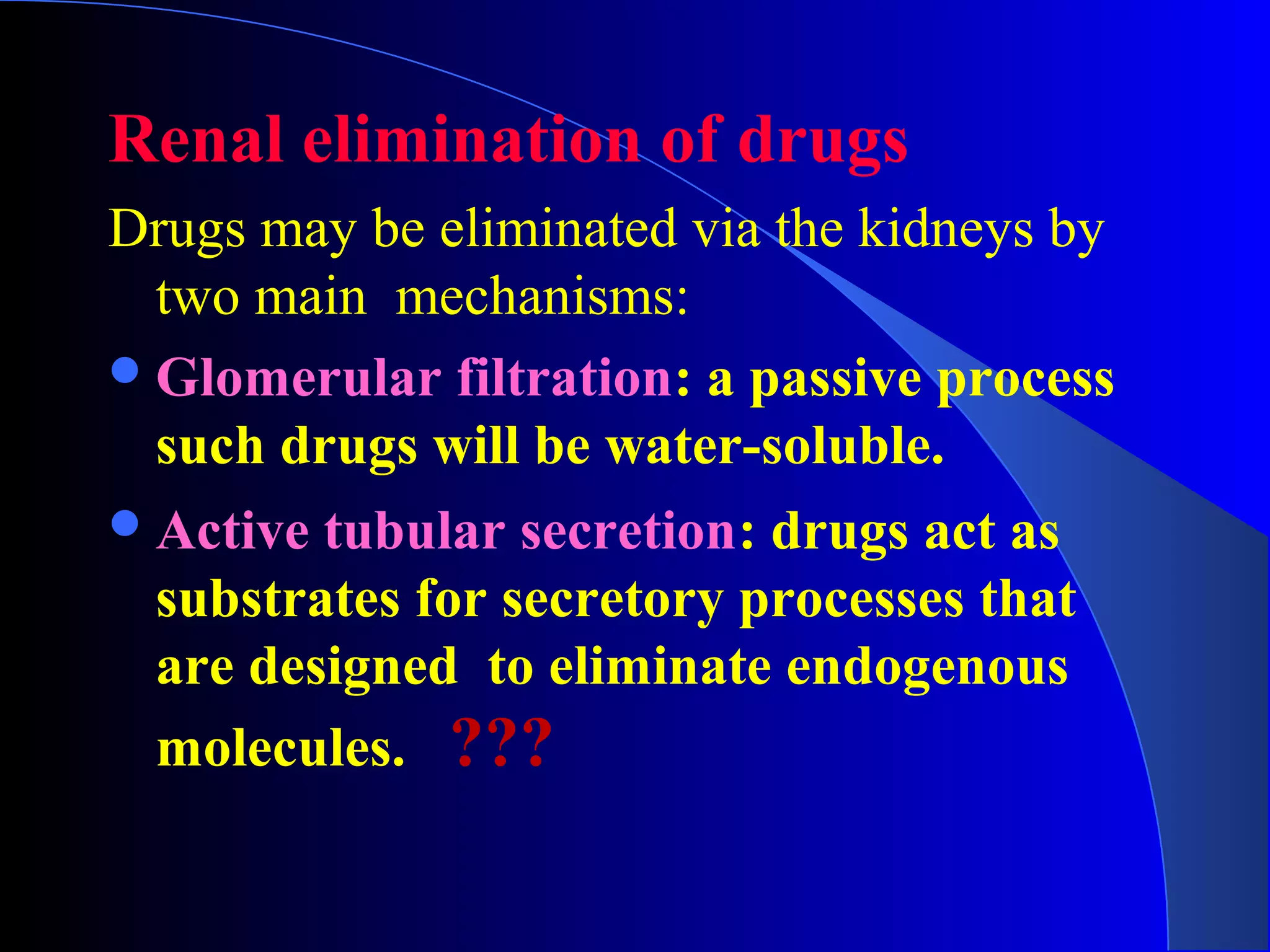 Drugs and kidney | PPT