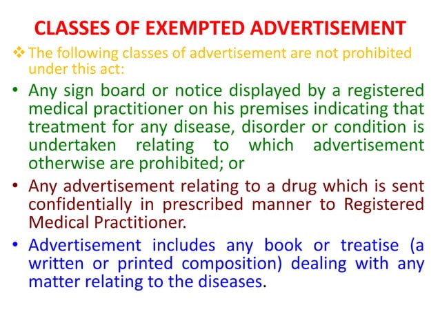 DRUGS AND MAGIC REMEDIES OBJECTIONABLE ADVERTISEMENTS.pptx