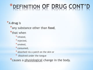 Drugs and Medicines Full.pptx