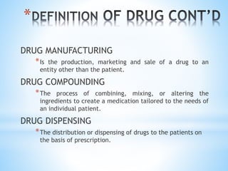 Drugs and Medicines Full.pptx