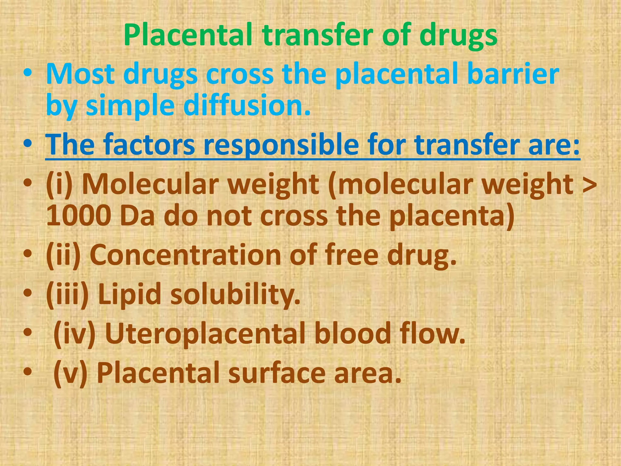Drugs and pregnancy | PPTX