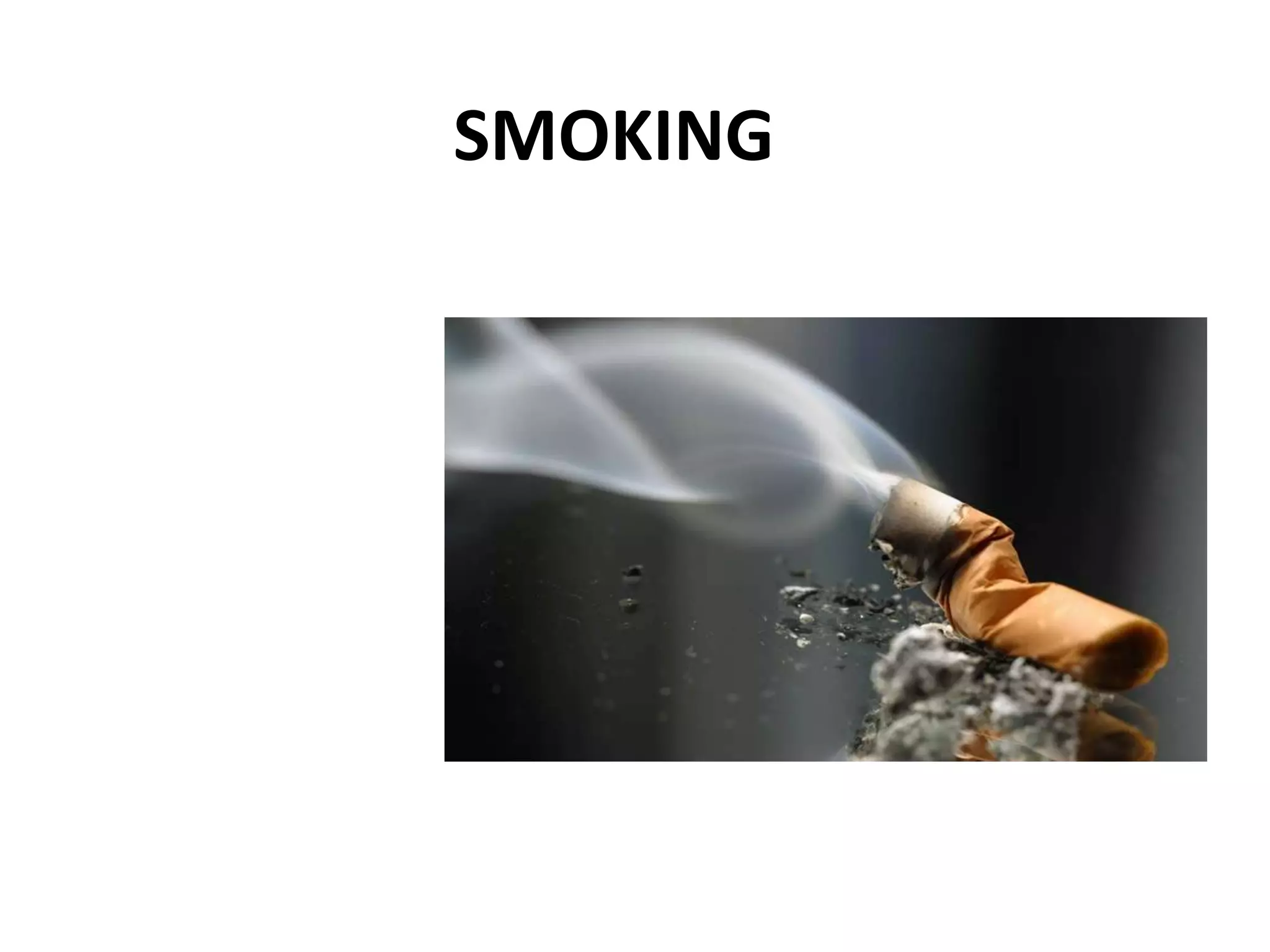Drugs and smoking | PPTX