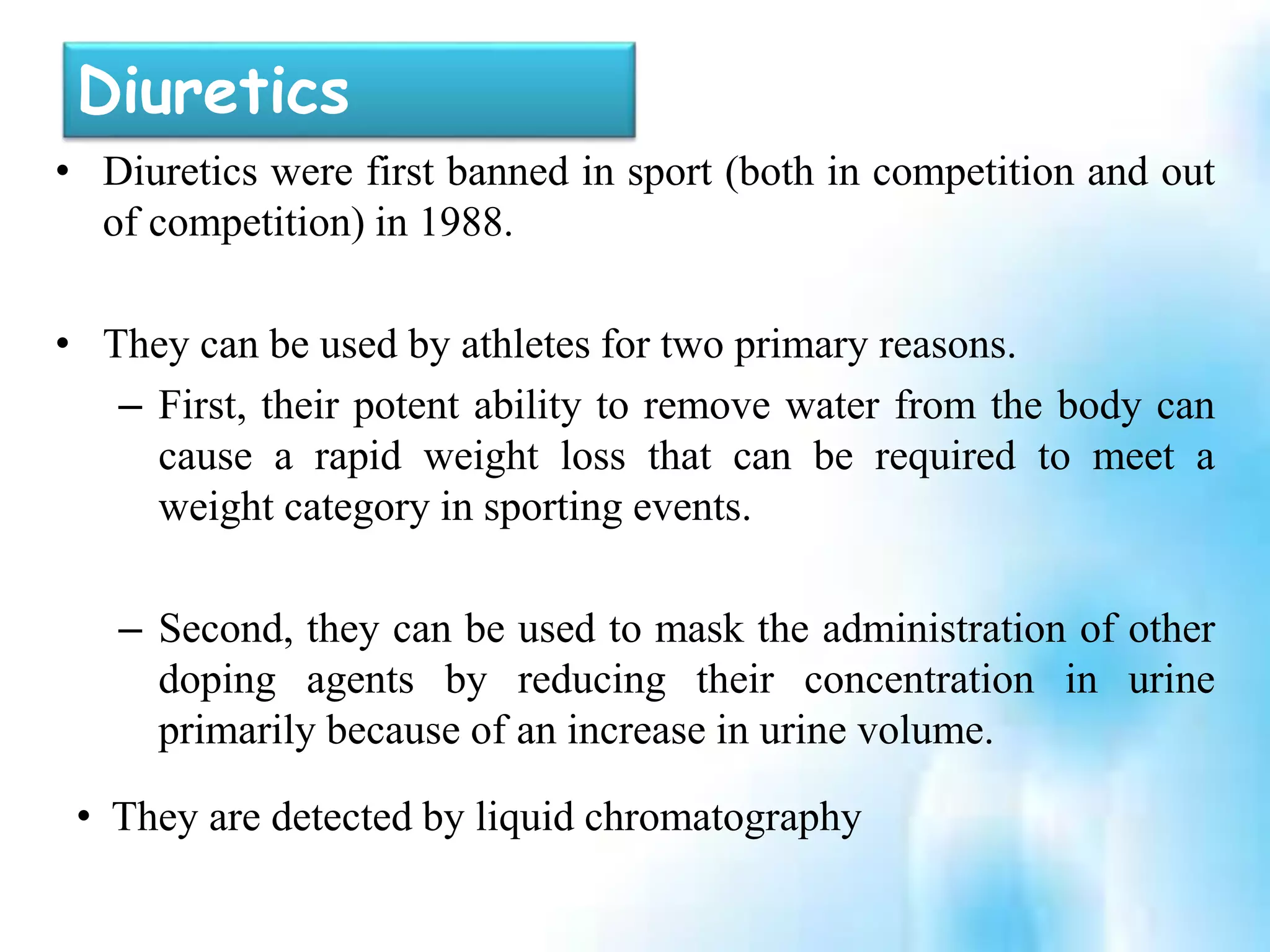 Drugs and sports | PPTX