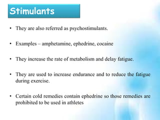 Drugs and sports | PPTX