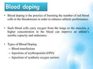Drugs and sports | PPTX