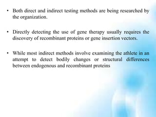 Drugs and sports | PPTX