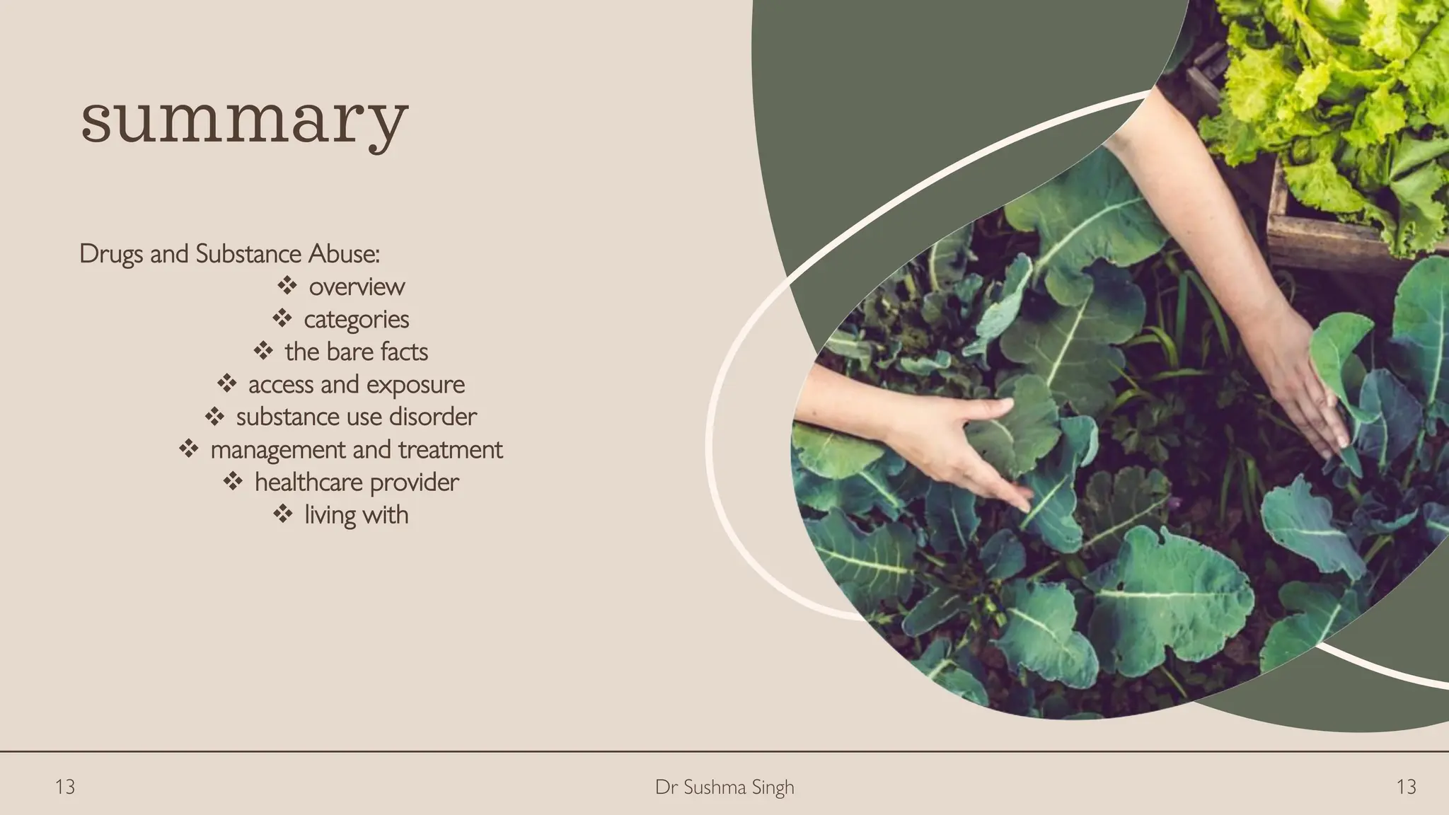 Presentation on Drugs and Substance Abuse by Dr Sushma Singh | PPT