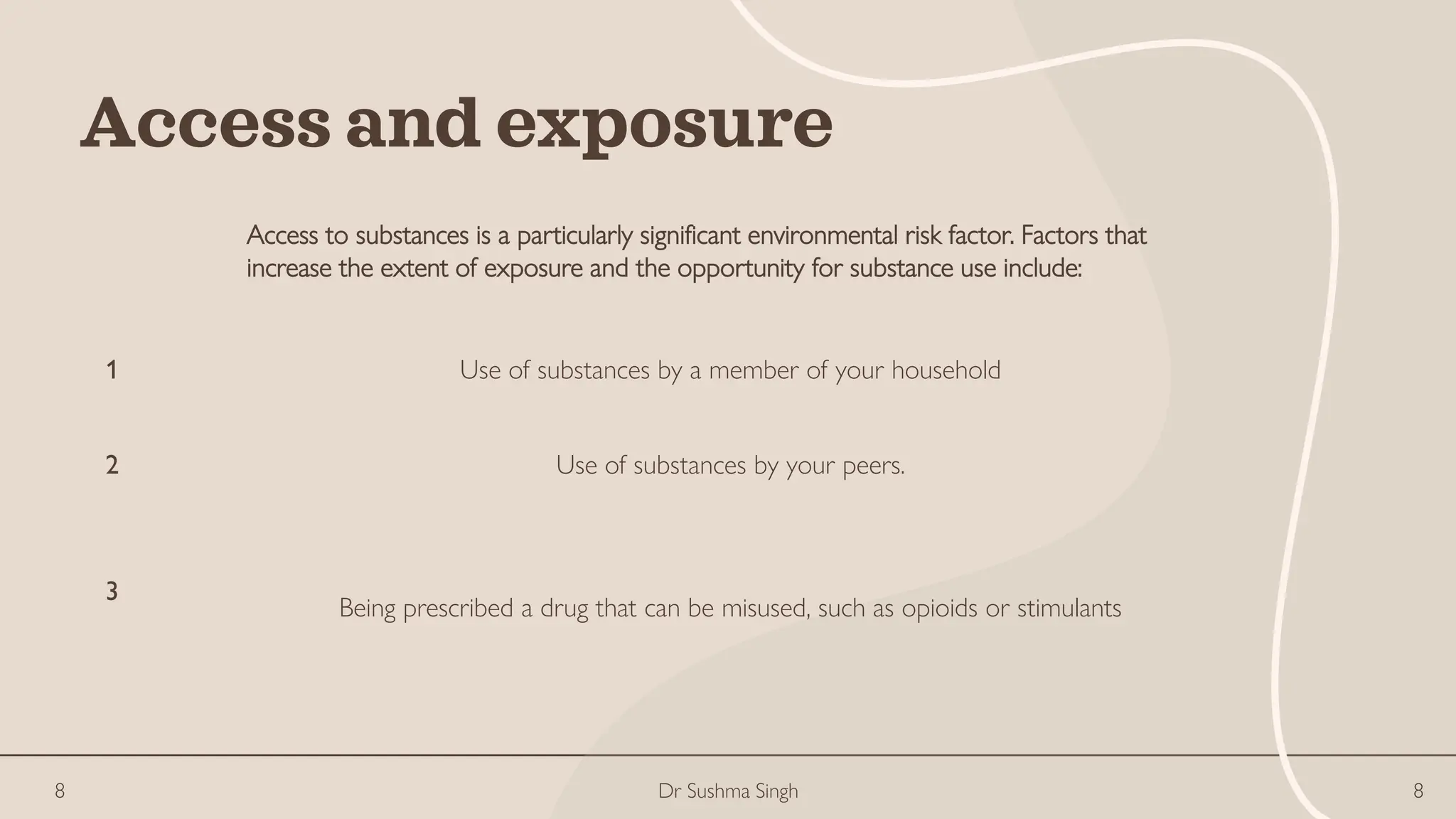 Presentation on Drugs and Substance Abuse by Dr Sushma Singh | PPT