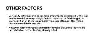 DRUGS AND TERATOLOGY .pptx