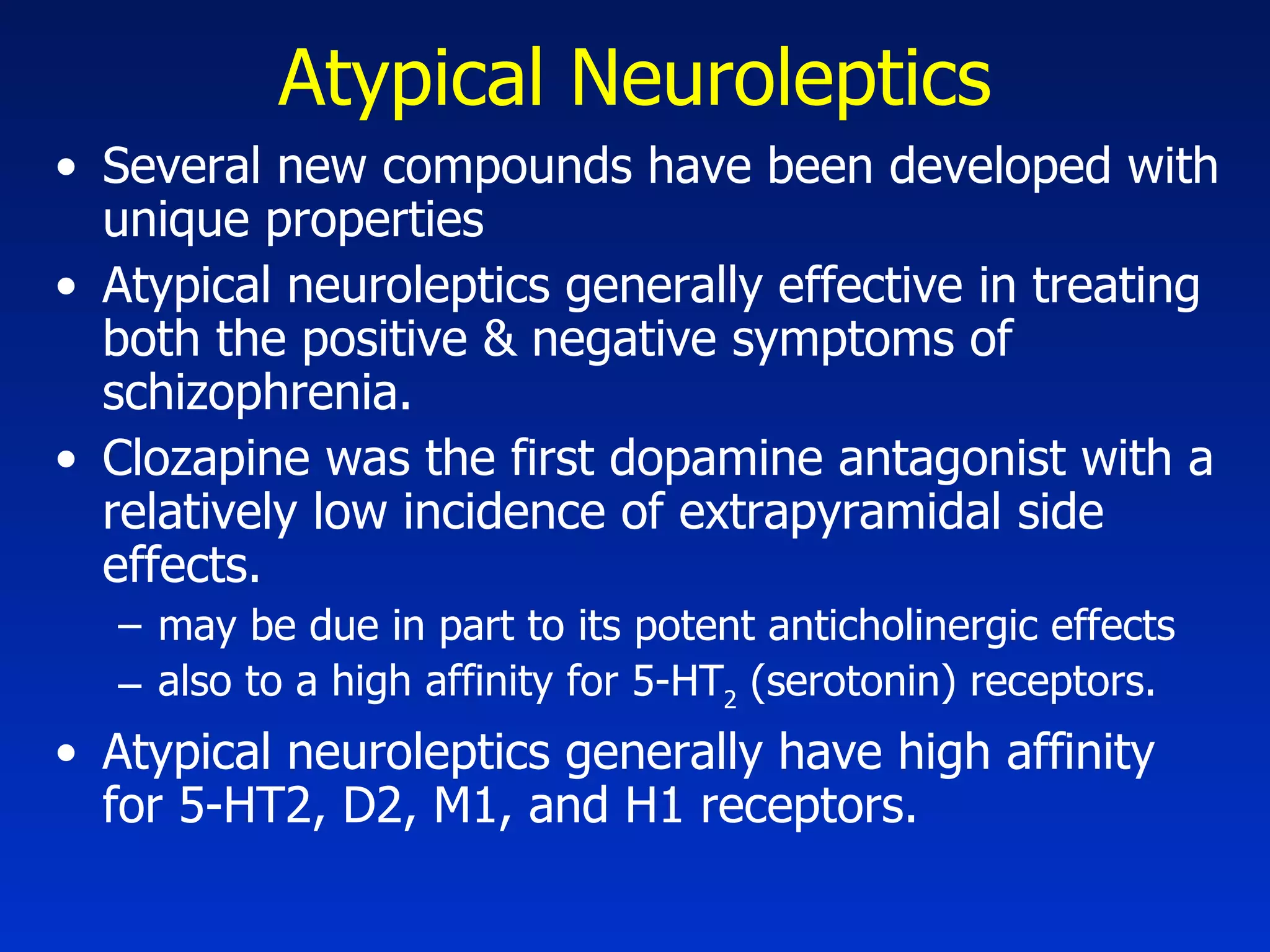 Drugsandthe Brain Part4 Neuroleptics | PPT