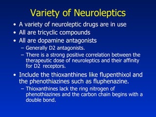 Drugsandthe Brain Part4 Neuroleptics | PPT
