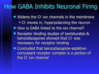 Drugsandthe Brain Part5 Antianxiety Drugs | PPT