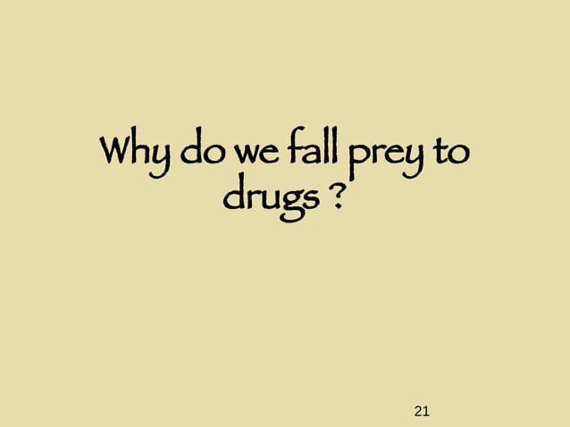 Drug Awareness Program- Say No to Drugs. | PDF
