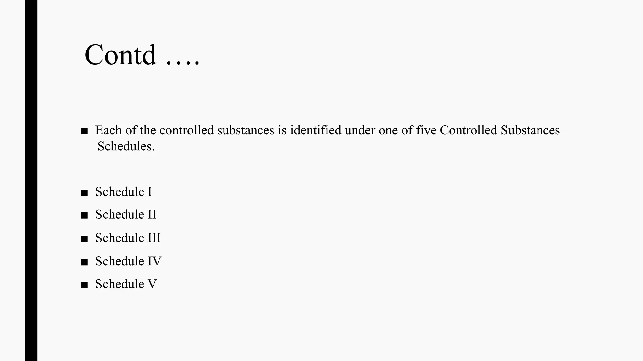 Drug scheduling in india | PDF