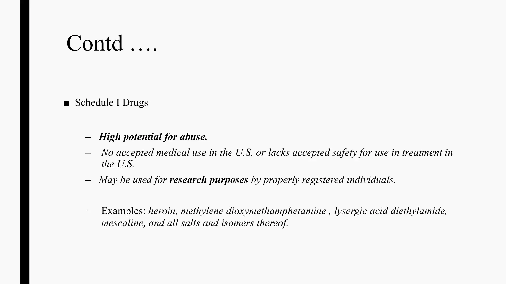 Drug scheduling in india | PDF