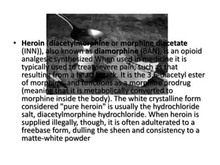 Drugs, group work | PPTX