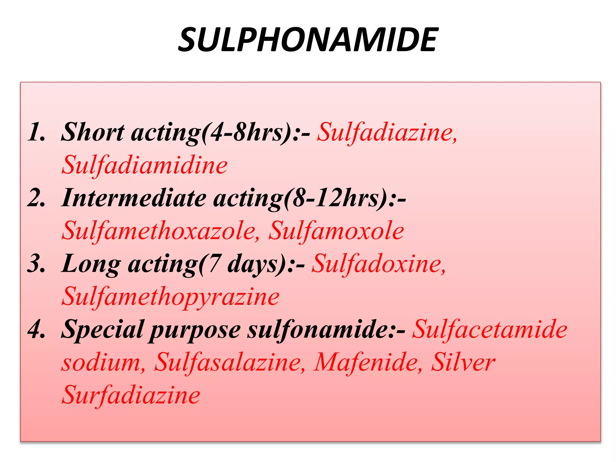 Drugs classification 6th sem | PPTX