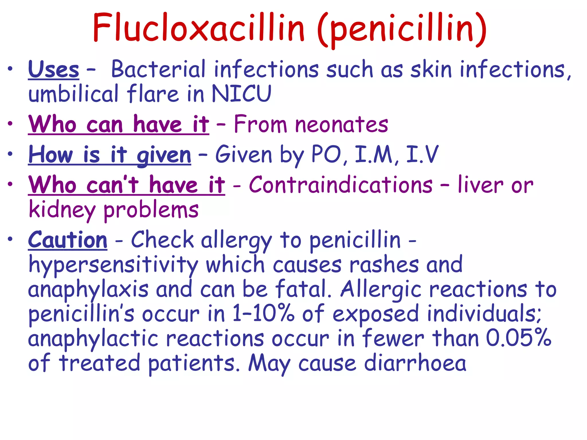 Drugs commonly used for children | PPT