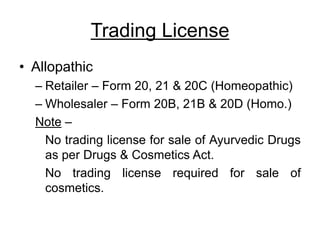 Drugs Cosmectics Act Rules.ppt