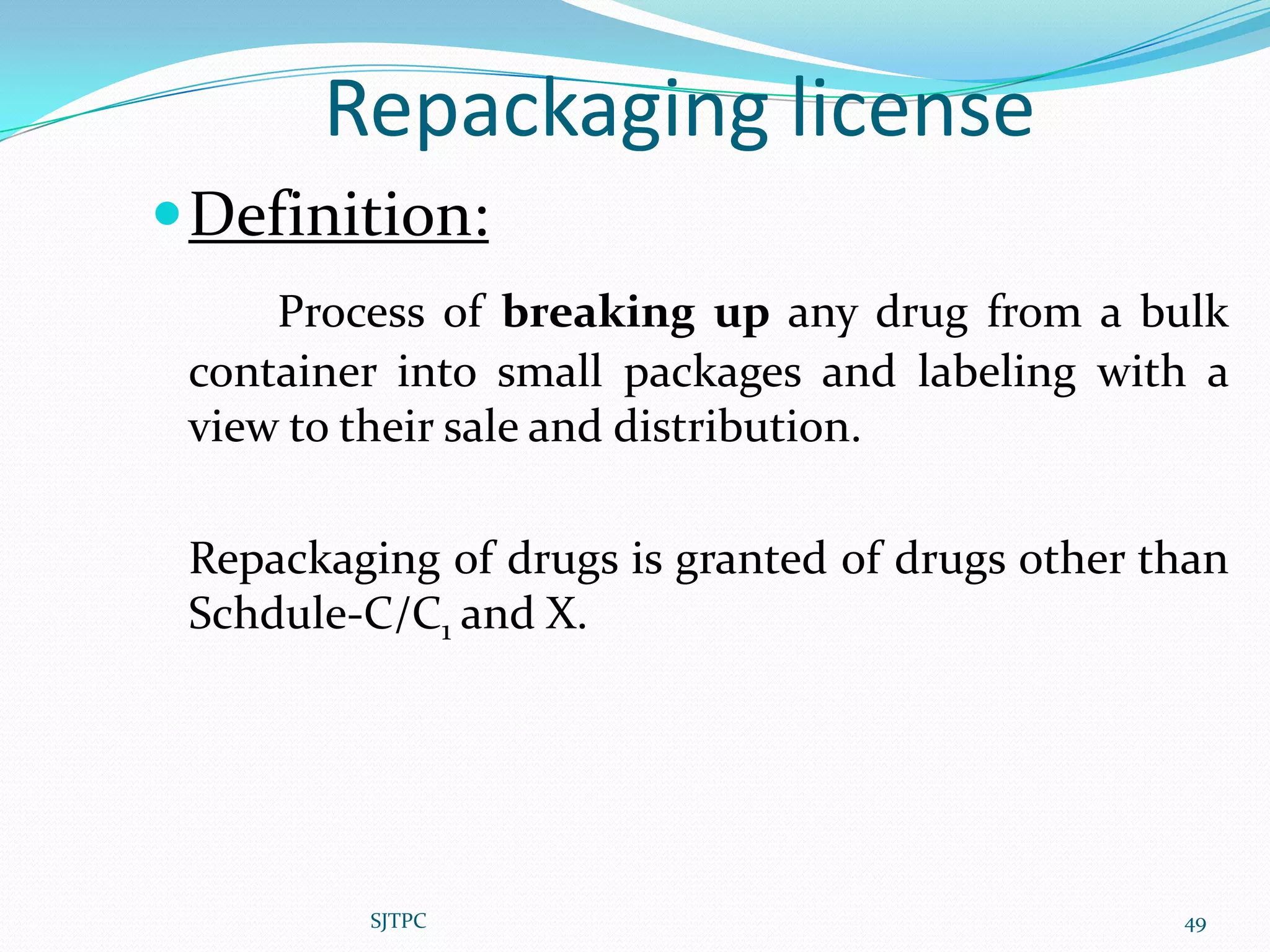 Drugs & cosmetics act 1940 | PPTX