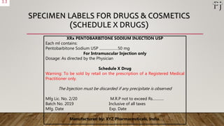 Drugs & Cosmetics Act 1940 Part VIII | PPTX