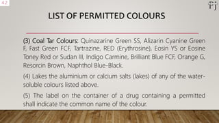 Drugs & Cosmetics Act 1940 Part VIII | PPTX