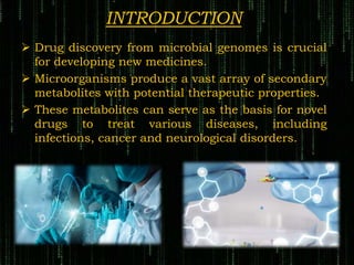 Drugs Discovery and Development from Microbial Genome.pptx