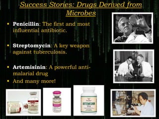 Drugs Discovery and Development from Microbial Genome.pptx