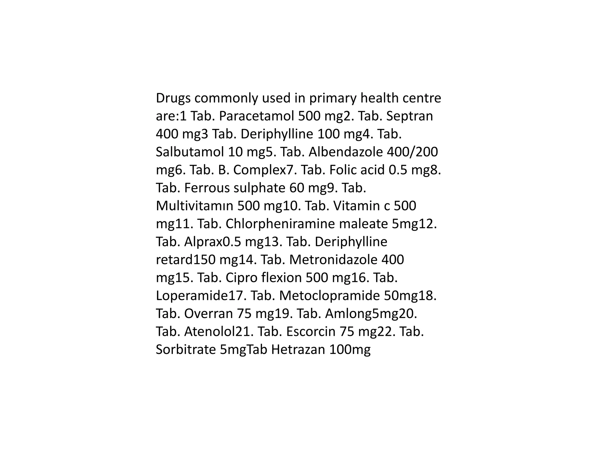 Drugs Dispensing and Injections at Health Centre.pptx