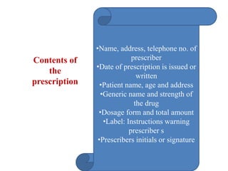 Drugs Dispensing and Injections at Health Centre.pptx
