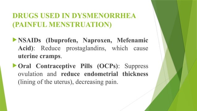 DRUGS DRUGS ACTING ON THE UTERUS CLASSIFICATION, MOA, SIDE EFFECTS | PPT