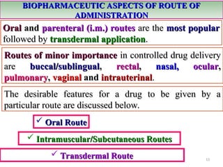 Drug selection for Controlled Drug Delivery.ppt