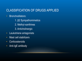 Drugs for Bronchial Asthma | PPTX