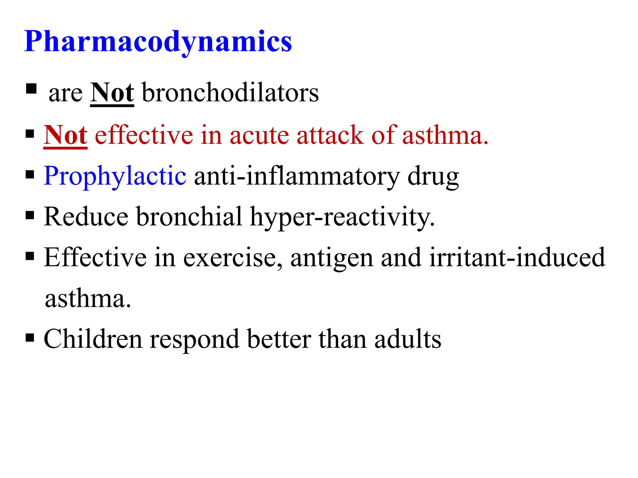 Drugs for Bronchial Asthma , classes of drugs used for Bronchial asthma ...