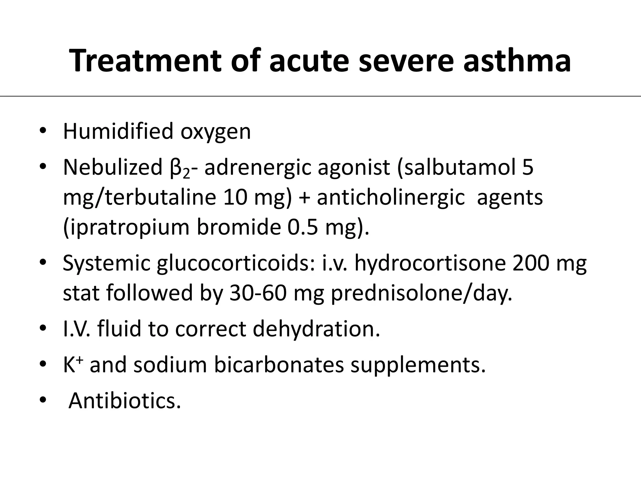 Drugs for Bronchial Asthma , classes of drugs used for Bronchial asthma ...