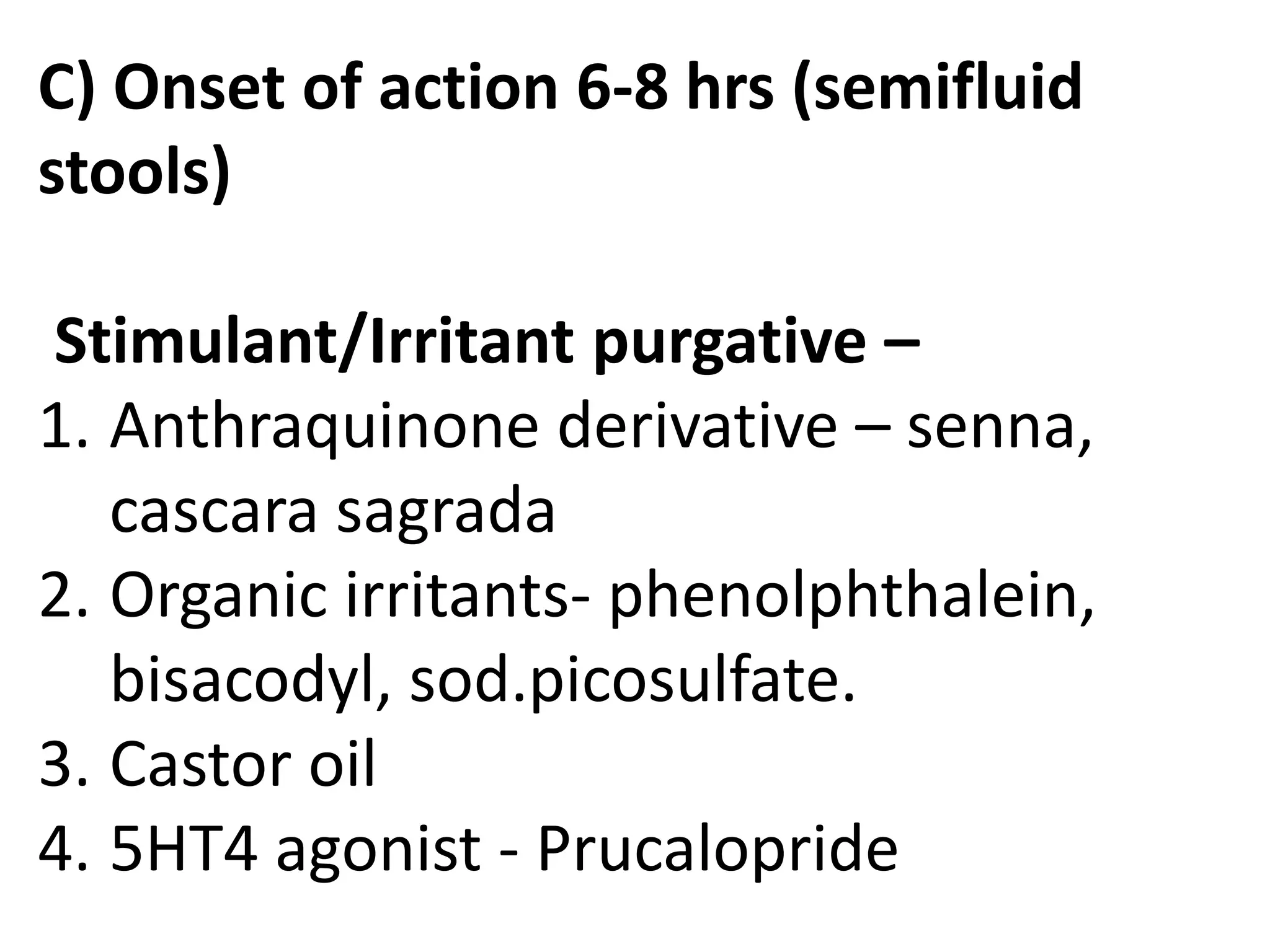 Drugs for constipation | PPTX