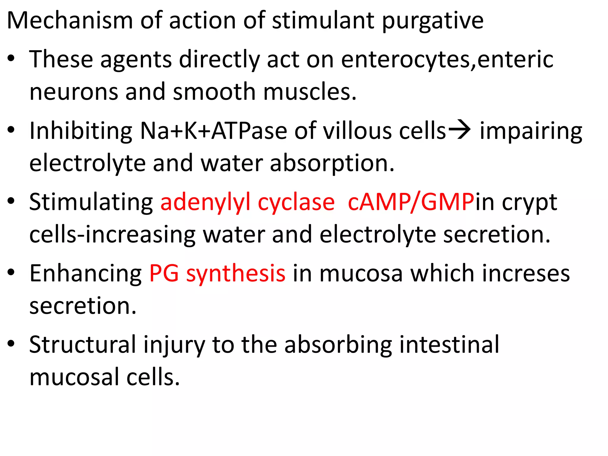 Drugs for constipation | PPTX